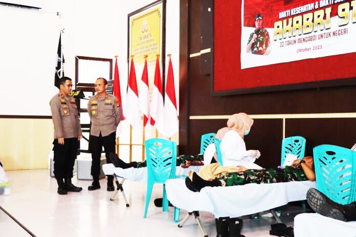 Momentum 32 Tahun Pengabdian AKABRI 91 diperingati di Mapolres Tojo Una-Una - Jurnal Polri Sulteng