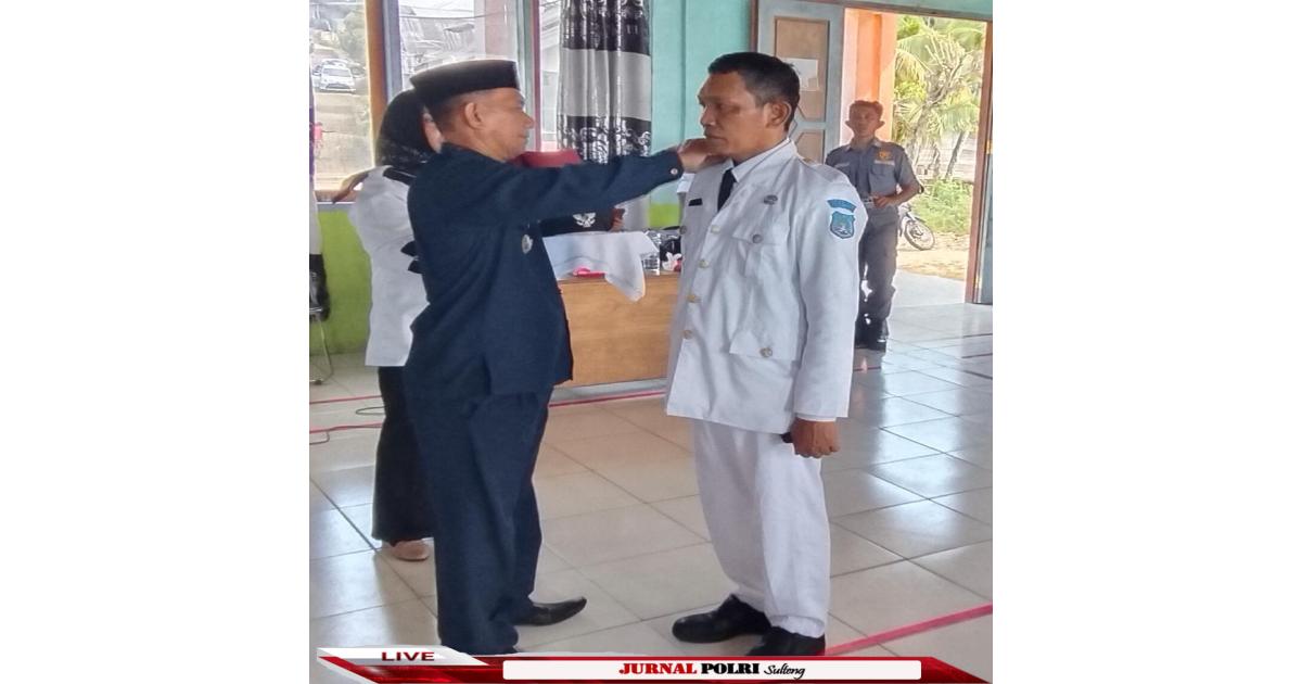 Yeye Anthoni Dilantik Jadi Penjabat Kepala Desa Balayon Oleh Camat ...